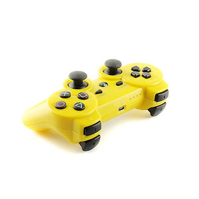 DoubleShock III Controller for PS3 Yellow - DiscoAzul.com